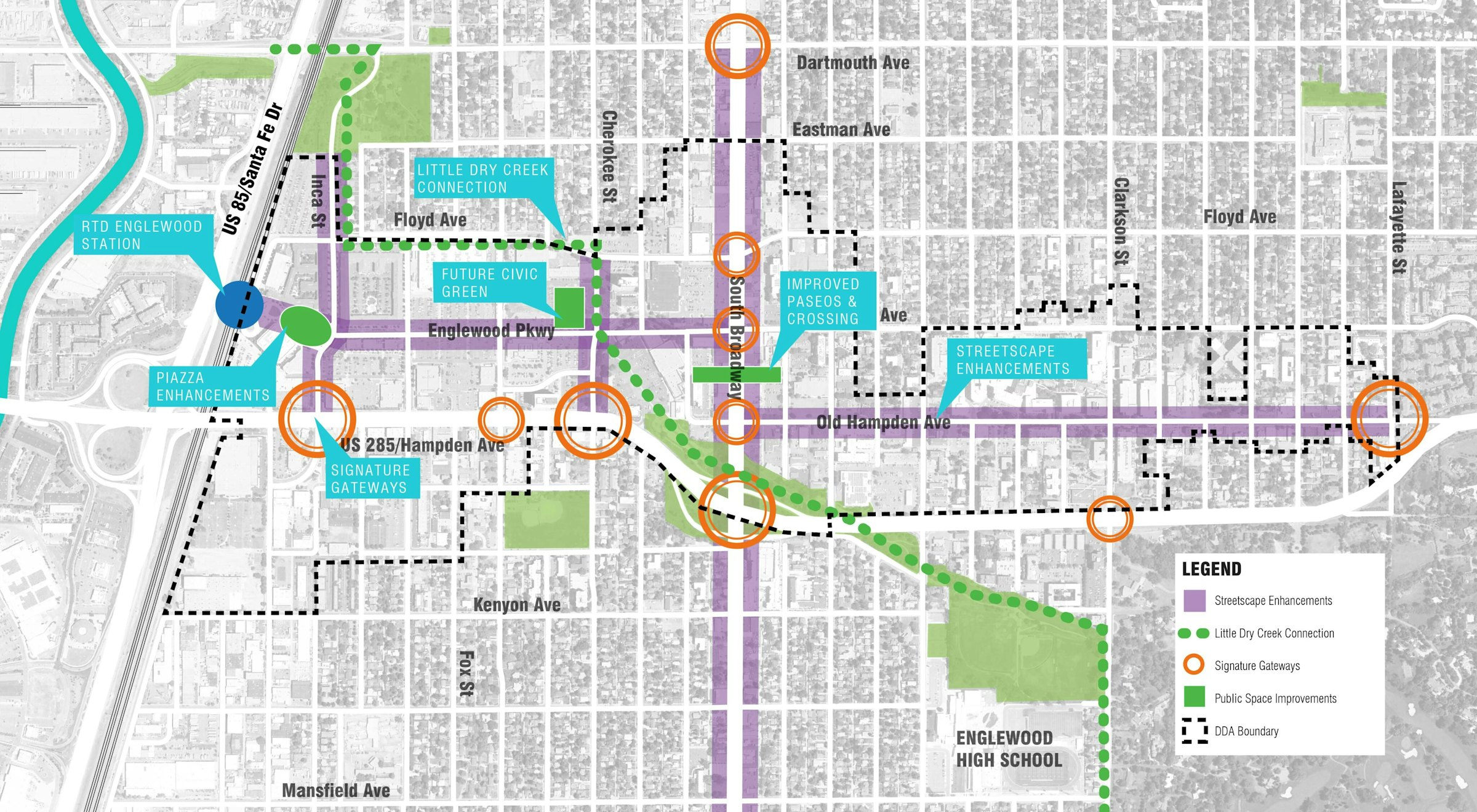 Englewood Urban Center Plan | Dig Studio